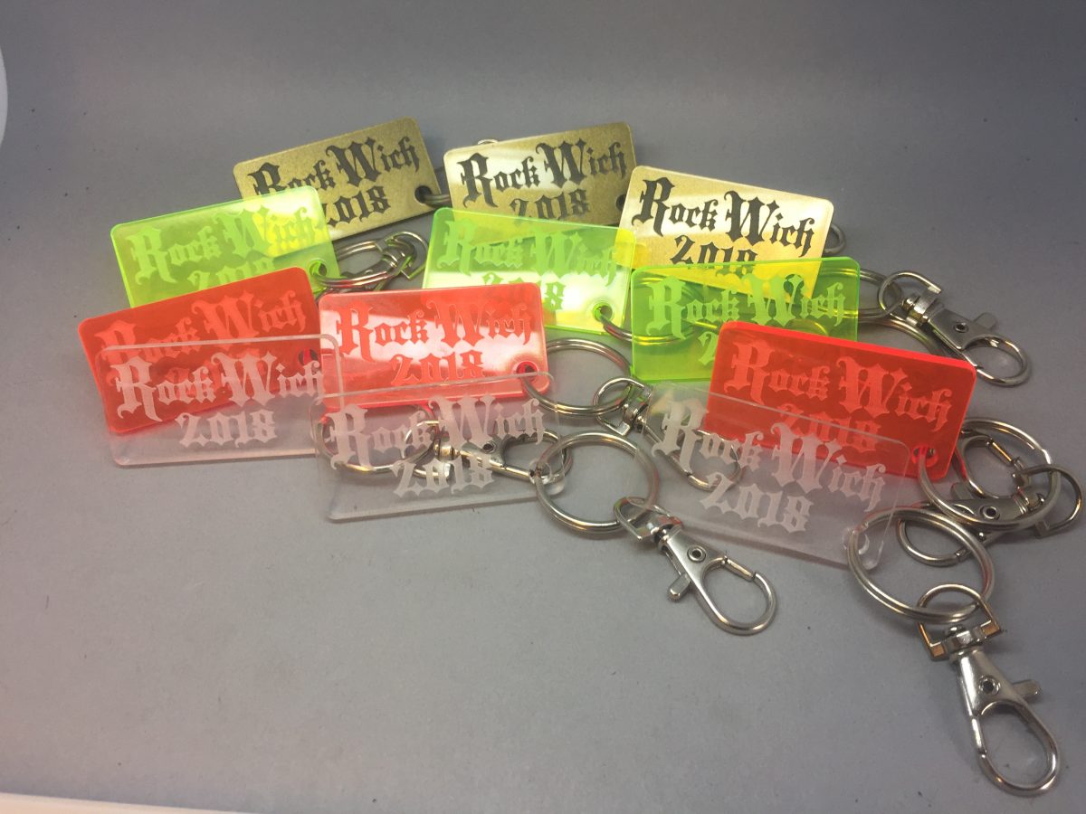 Perspex Key Rings from Moomin Merchandise