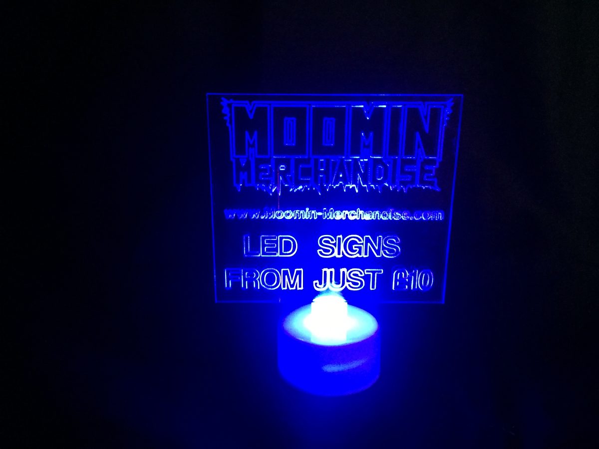 Perspex LED lights From £5 each - Moomin Merchandise